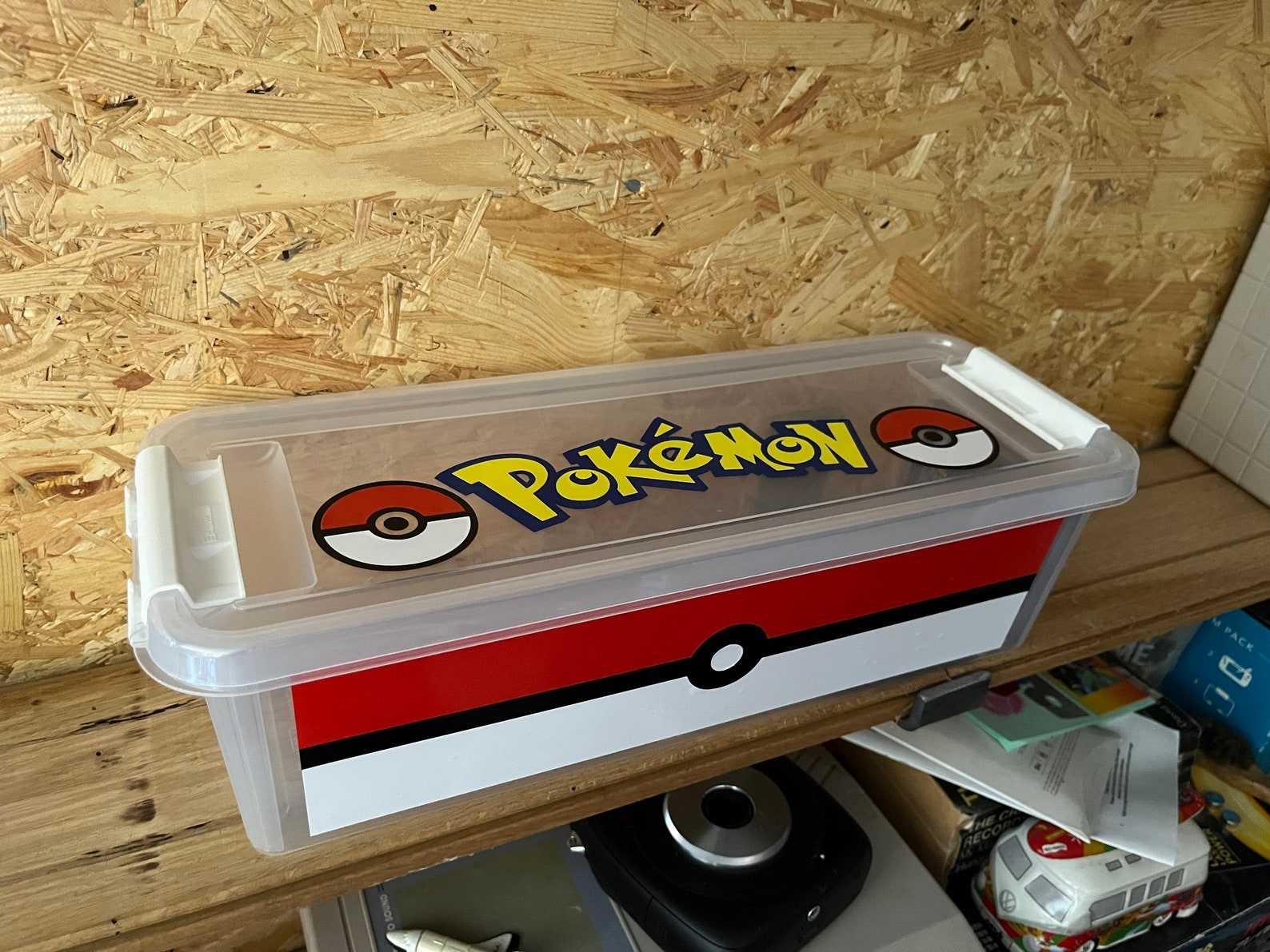 Pokémon Cards Storage Box - Etsy