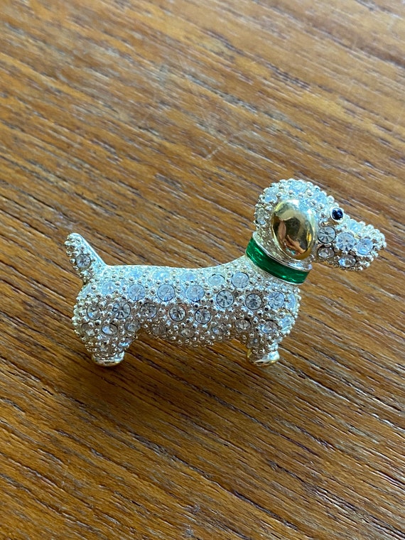 Poodle pin - Gem
