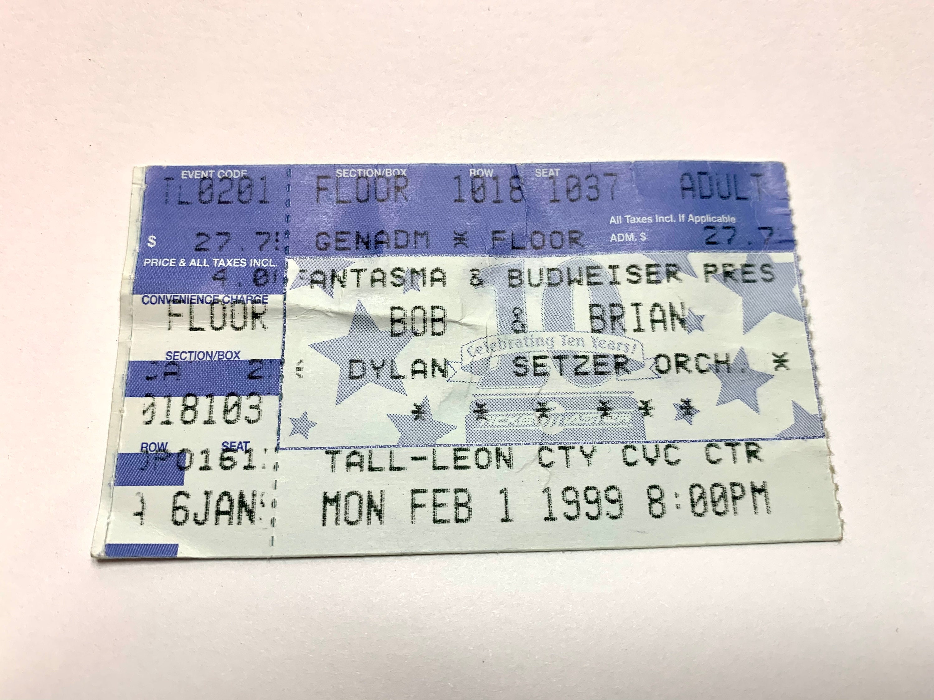 Bob Dylan Zippo Feuerzeug w/Konzert Ticket Stub - Etsy.de