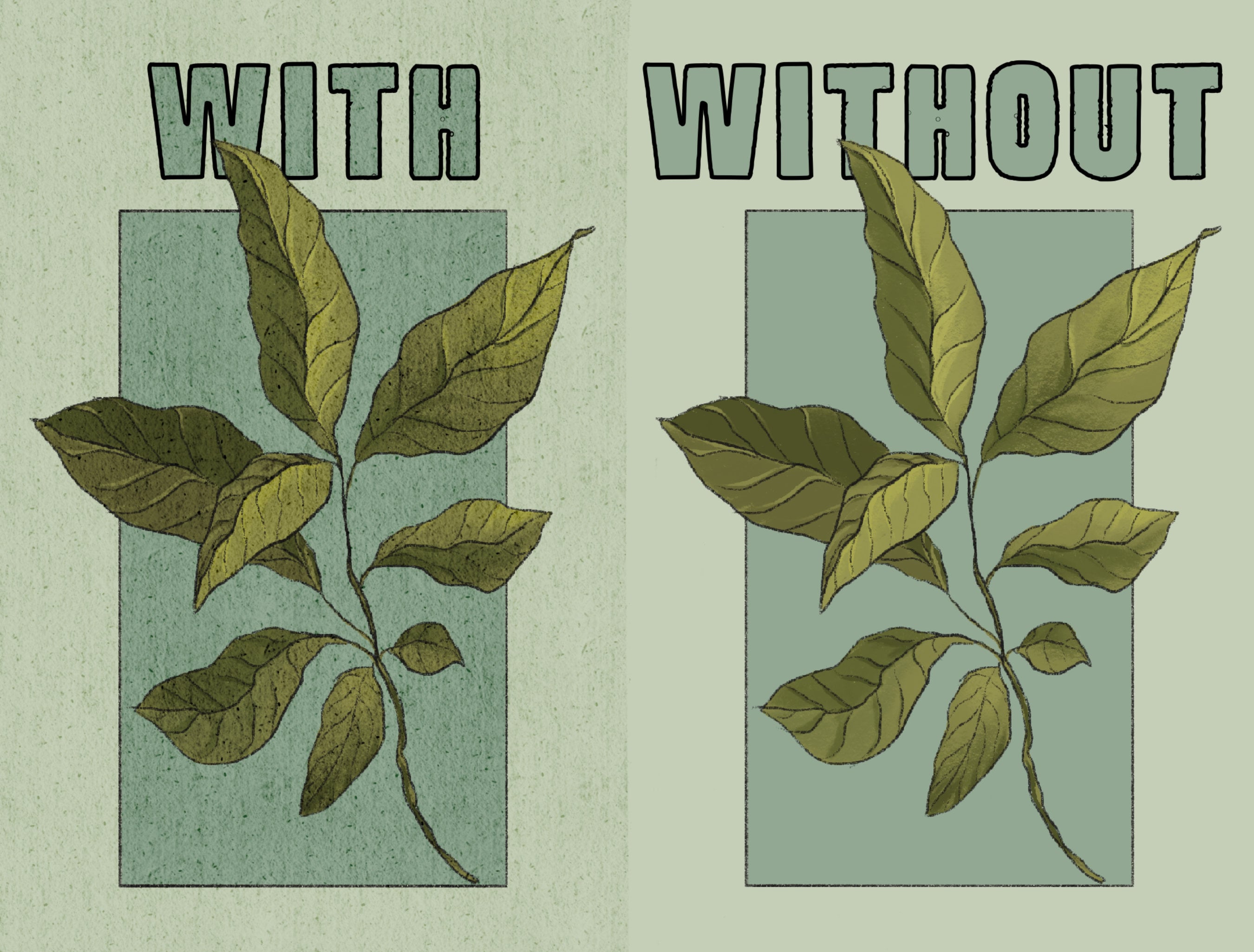 Add-on Overlay Texture Set 6 Procreate Brushes for Digital Drawing ...