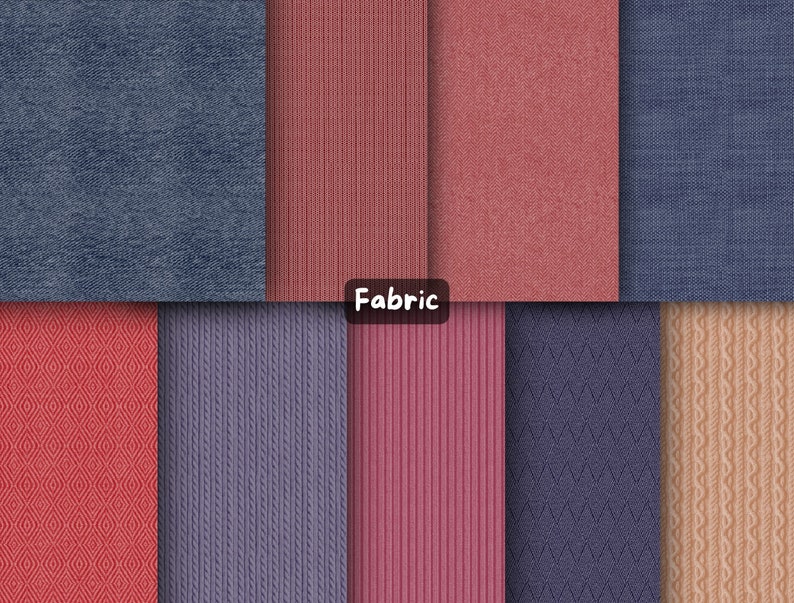 22 Procreate Overlay Textures Paper Texture, Wood, Fabric, Blocks ...