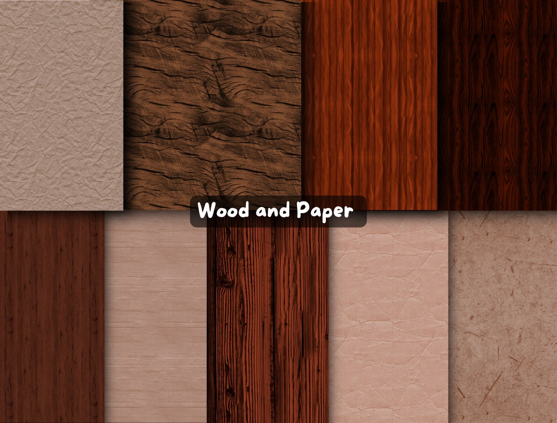 22 Procreate Overlay Textures Paper Texture, Wood, Fabric, Blocks ...