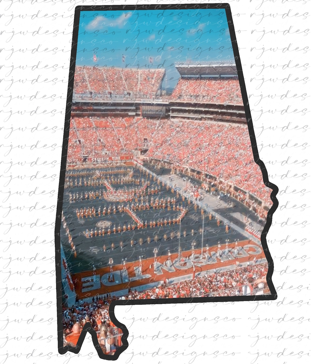 Alabama PNG, Alabama Football, Roll Tide - Etsy