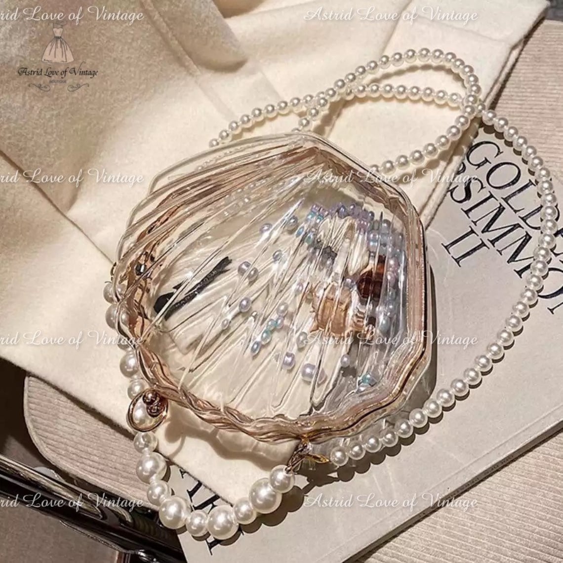 Shell Bag of Venus Anadiomena Transparent Aphrodite Elegant - Etsy UK