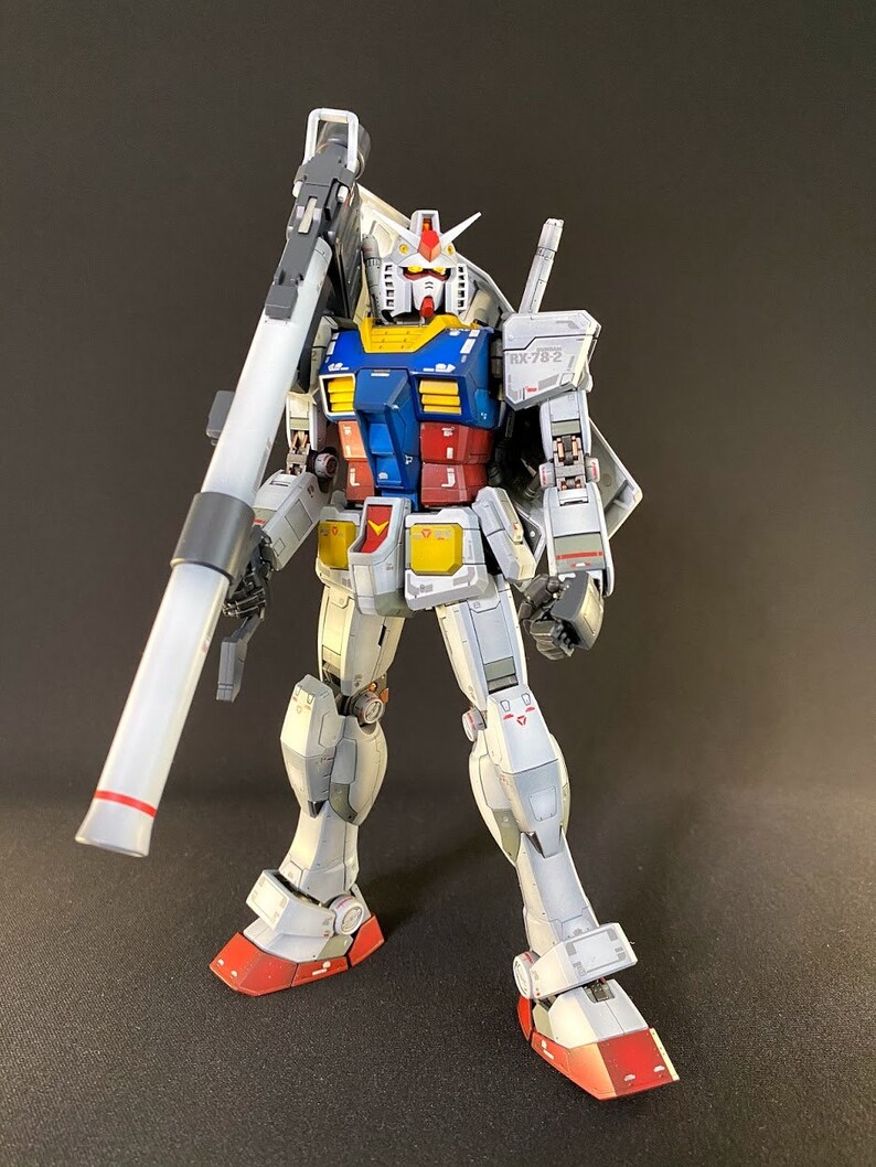 Custom MG Rx-78-2 Ver 3.0 Gundam - Etsy