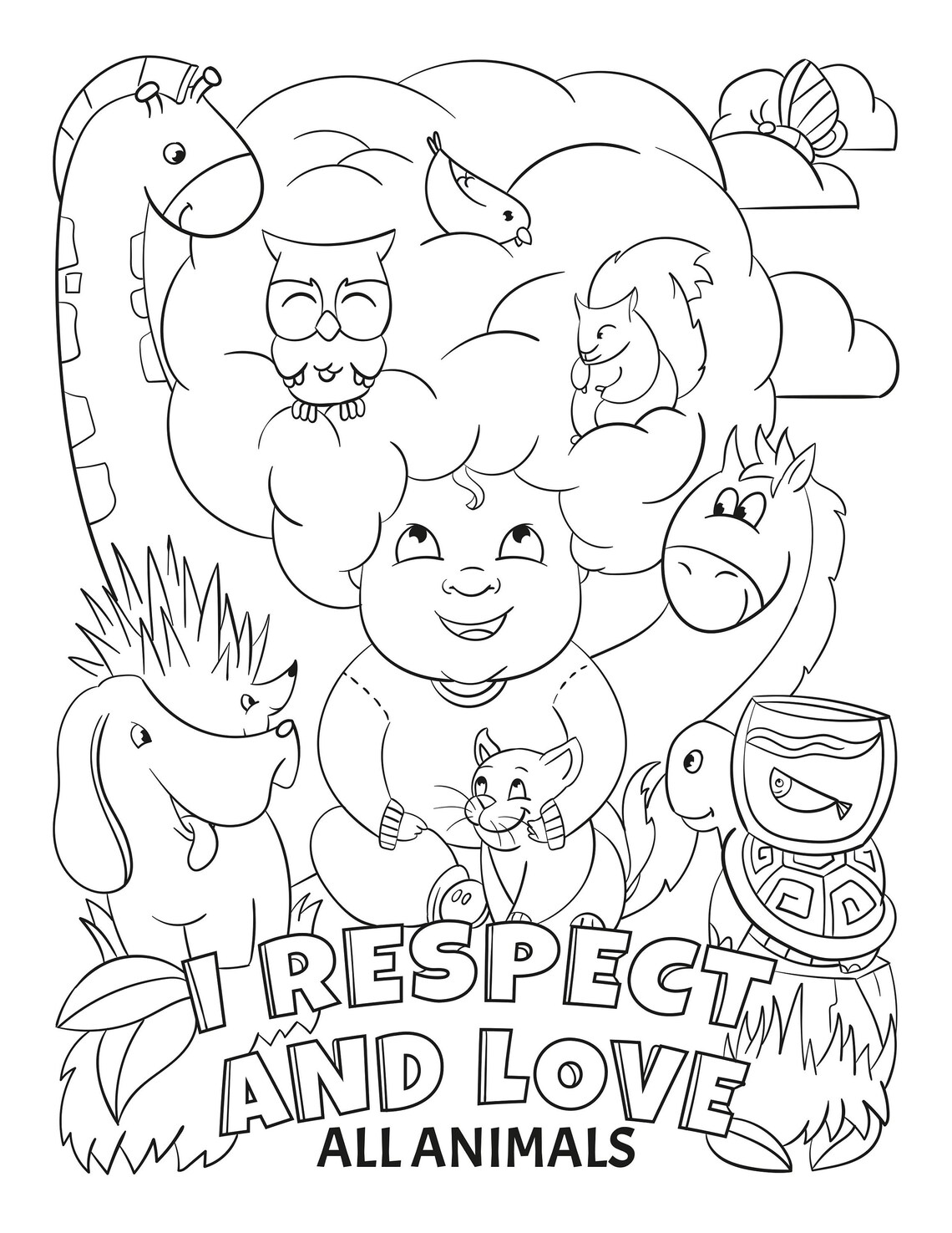 Girls Coloring Pages for Strength and Fun, Girls Printables, Girls ...