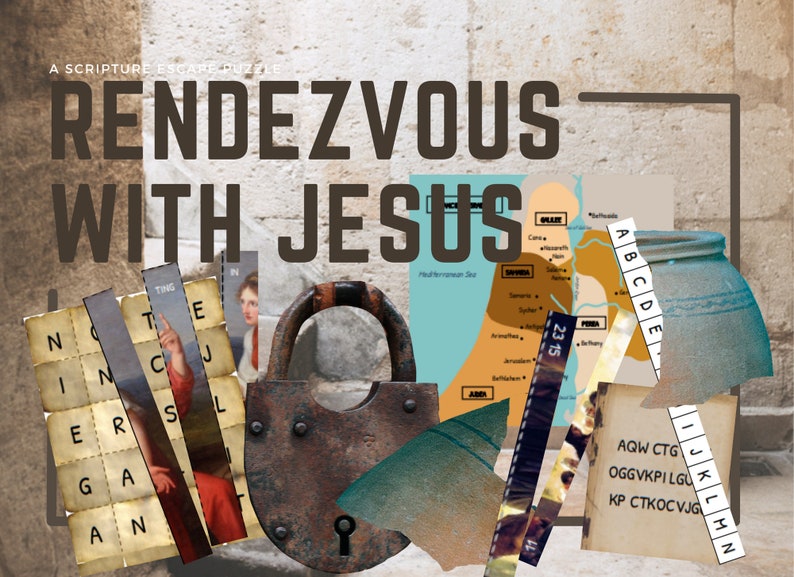 Printable Escape Room: Rendezvous With Jesus - Etsy
