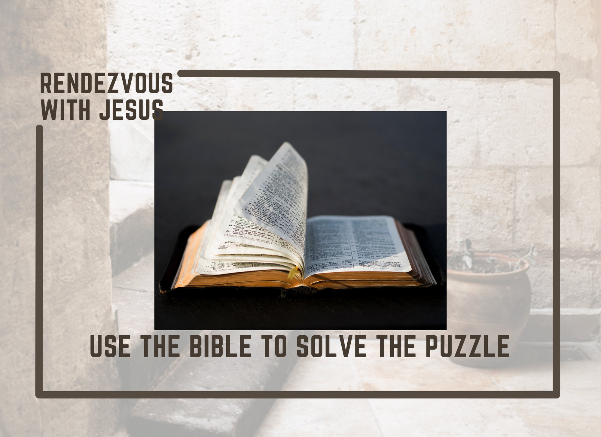 Printable Escape Room: Rendezvous With Jesus - Etsy