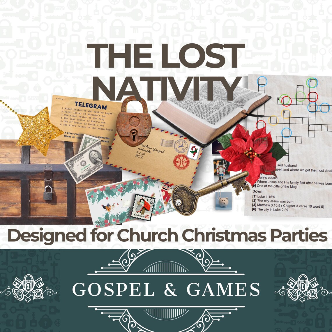 Christmas Escape Game for Church Parties - Etsy
