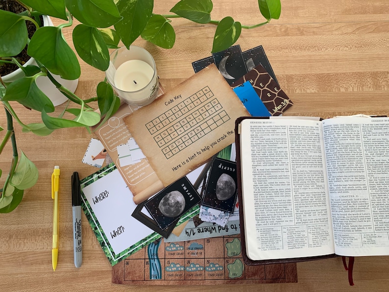 Bible Escape Room Games – 5 Pack Printable | Christian Youth & Family ...