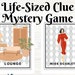 Life-sized Clue Mystery Game - Etsy