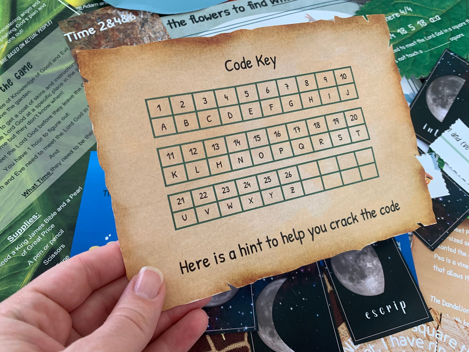 LDS Version- Printable Scripture Escape Room: Trouble in Eden - Etsy