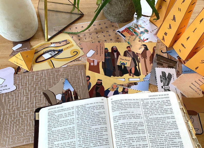 Bible Escape Puzzle, Joseph of Egypt - Etsy