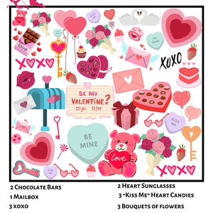 Printable I Spy Valentines Day Game - Etsy