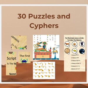 Bible Escape Puzzle, Joseph of Egypt - Etsy