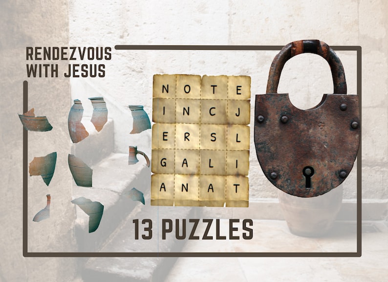 Printable Escape Room: Rendezvous With Jesus - Etsy