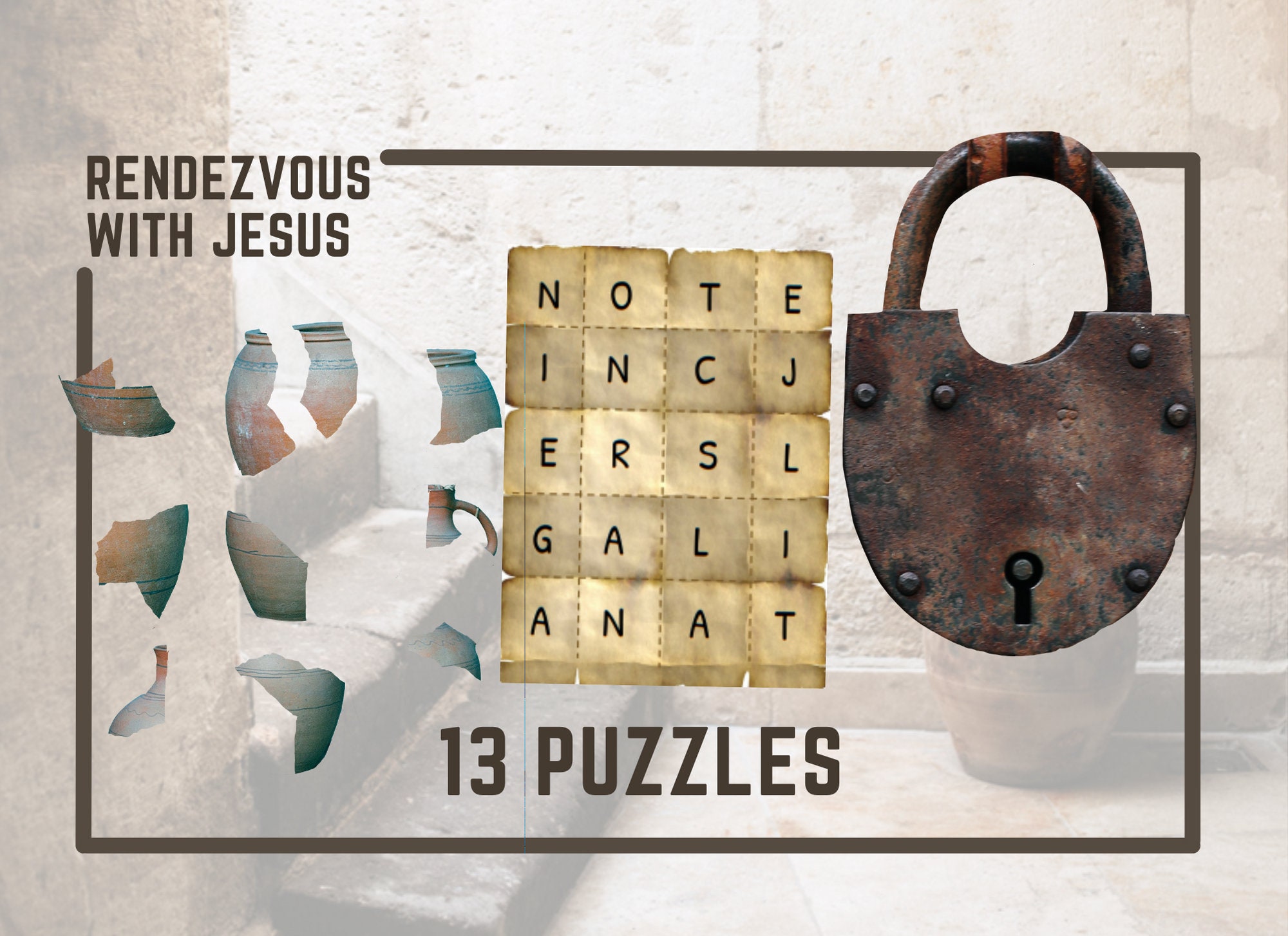 Printable Escape Room: Rendezvous With Jesus - Etsy