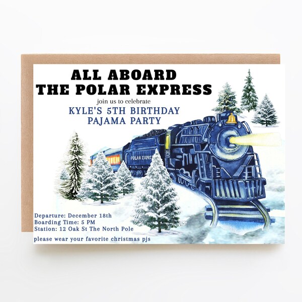 Polar Express Party - Etsy