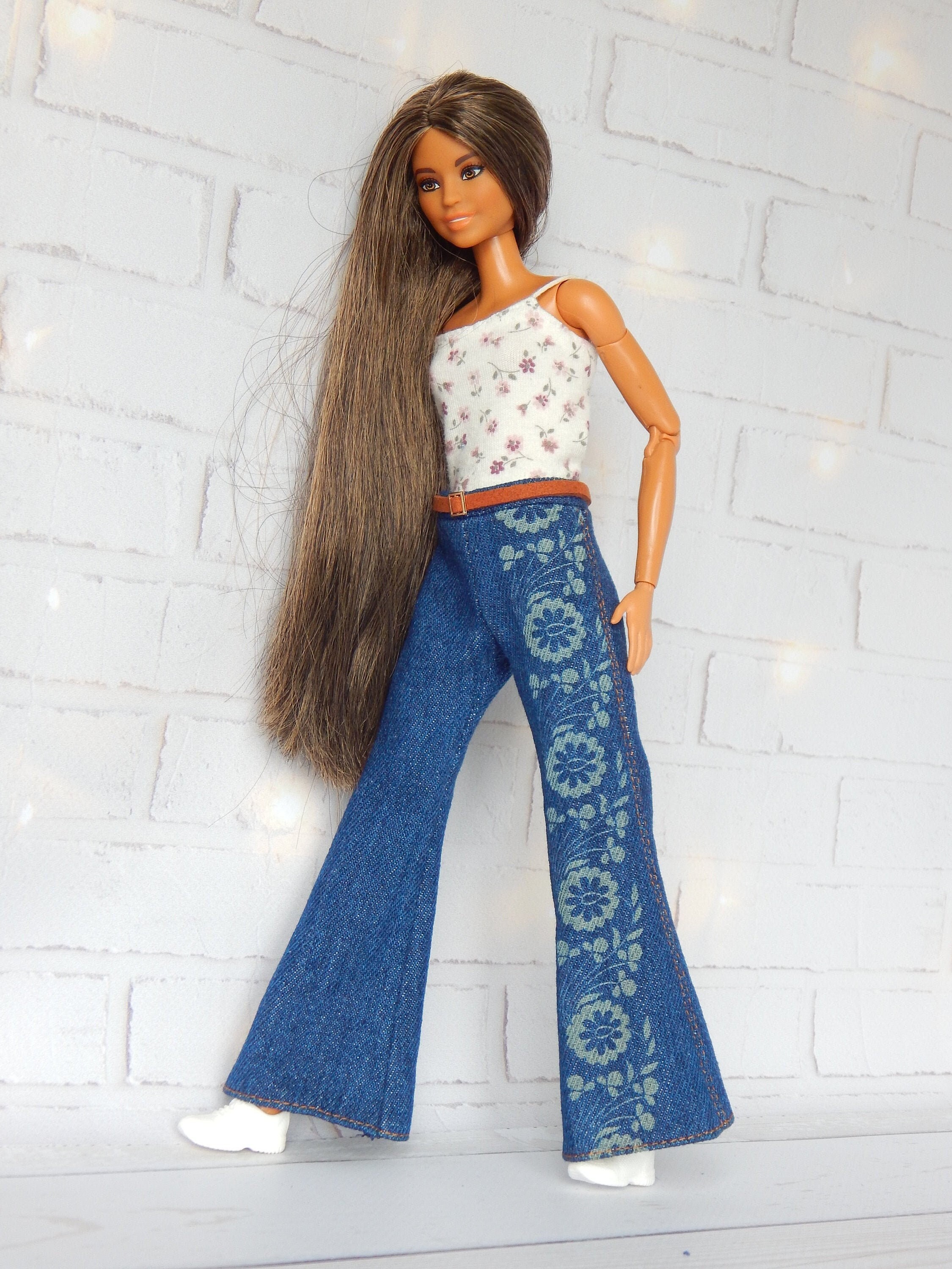 Doll Clothing Toys Barbie Jeans Barbie Country Jeans Pants etna.com.pe