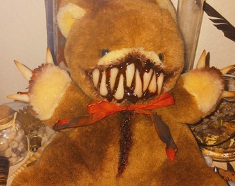 Bloody Stuffed Bear - Etsy