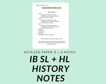 IB SL/HL Psychology Notes | Detailed Study Guide | International ...