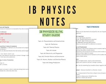 IB SL/HL Psychology Notes | Detailed Study Guide | International ...
