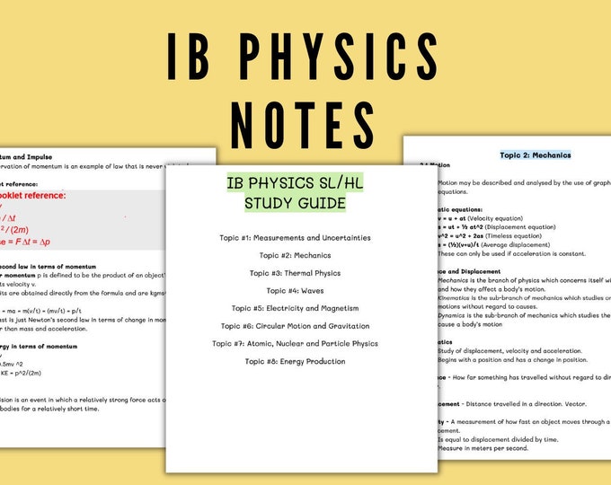 IB SL/HL Detailed History Notes! | Paper 2 + 3 | International ...