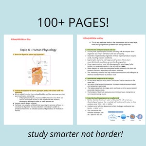 IB SL Biology Notes | Detailed Study Guide | International ...