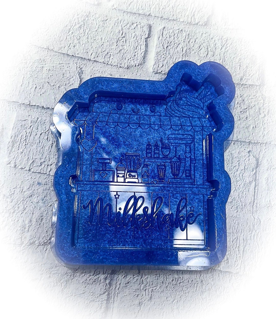 Milkshake Stall Silicone Mould - Etsy