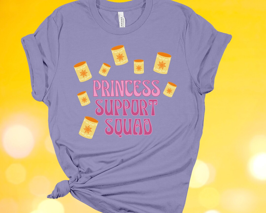 Princess Support Squad: Rapunzel Edition! Rundisney Inspired Unisex Tee ...