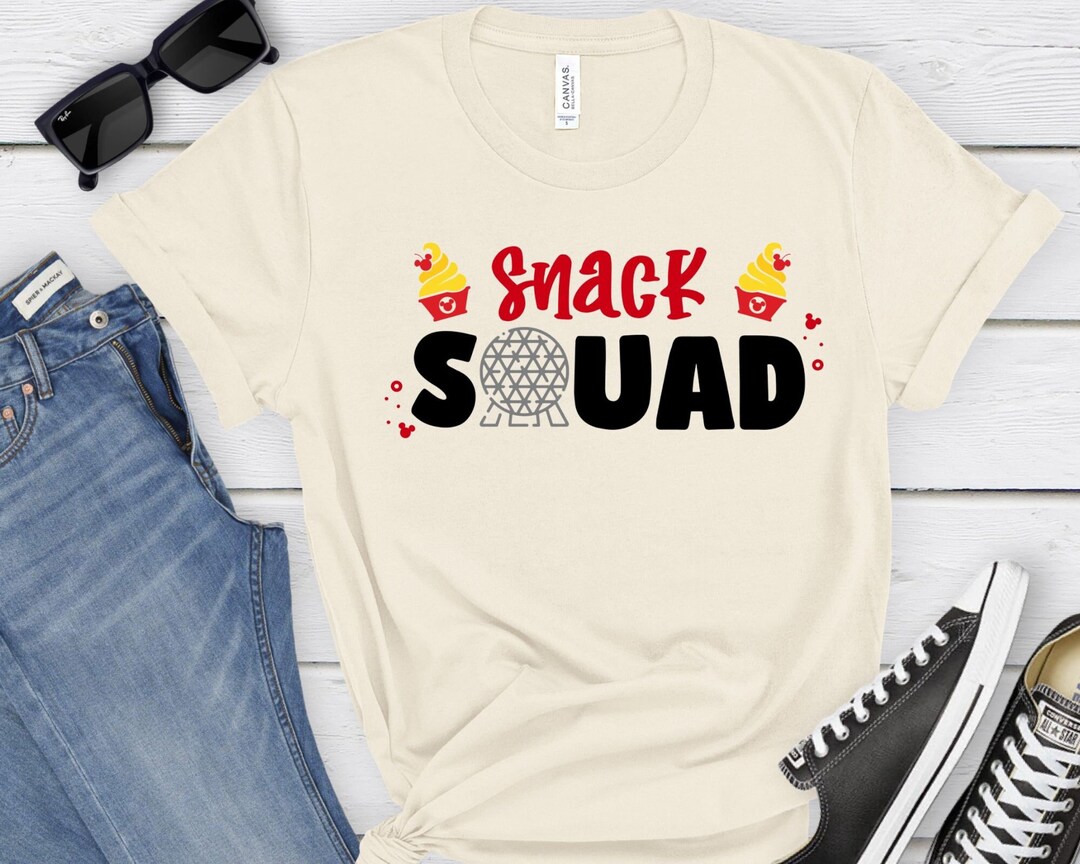 Snack Squad Epcot Festival-inspired Toddler or Youth Tee, Disney Snacks - Etsy