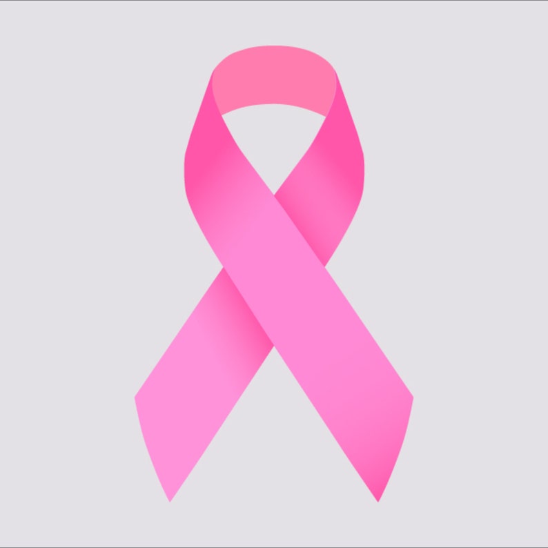Ruban rose du cancer svg. Ruban de sensibilisation svg bundle. Cancer ...
