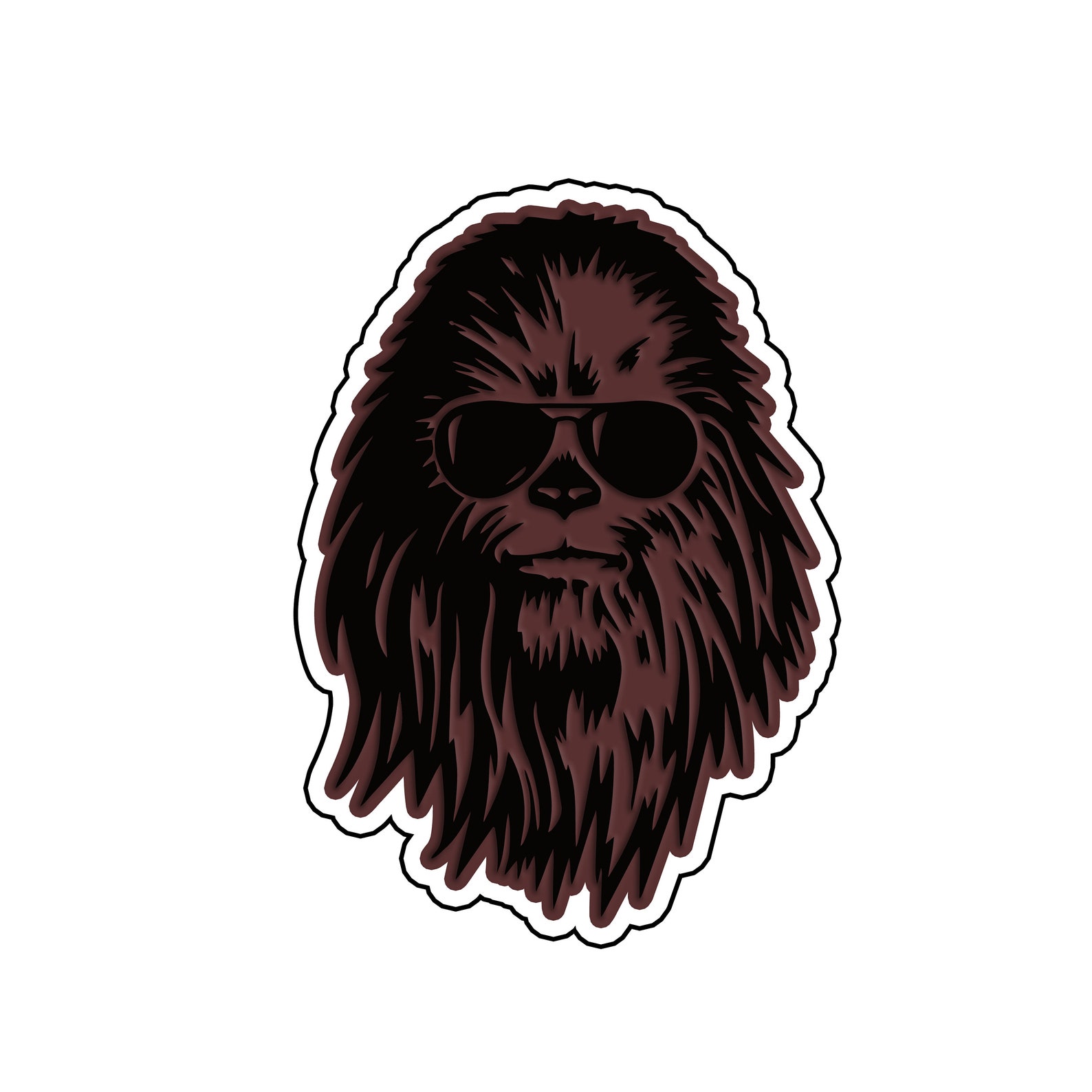 Chewbacca, Chewbacca Svg, Star Wars SVG, the Mandalorian, the ...