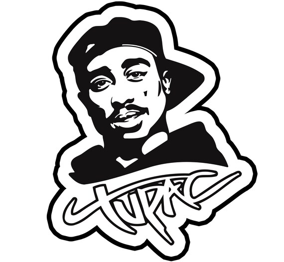 2PAC 2PAC Svg Rapper Rapper Svg Tupac Tupac Svg Tupac - Etsy New Zealand