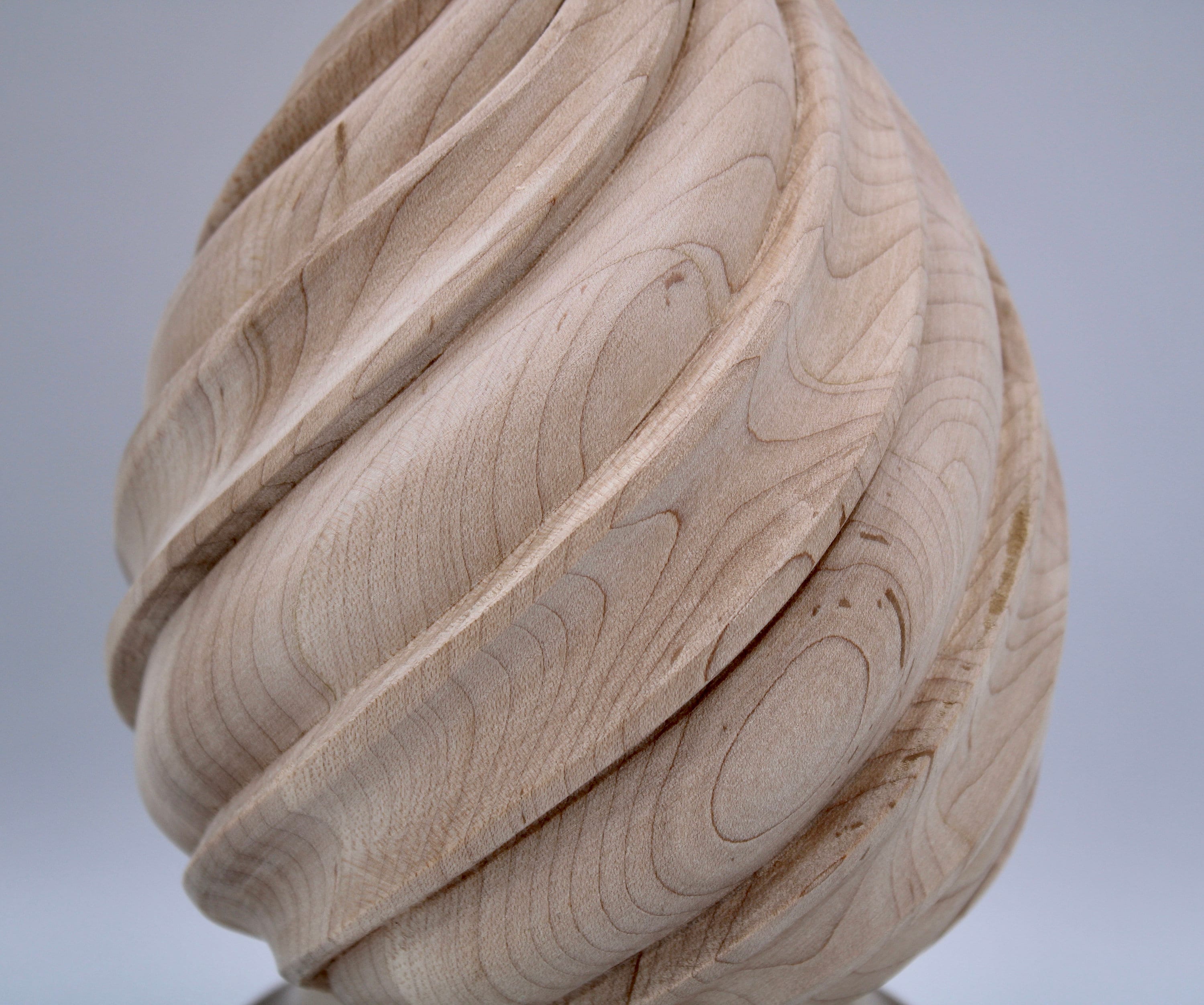 Spiral Fluted Carved Finial - Etsy