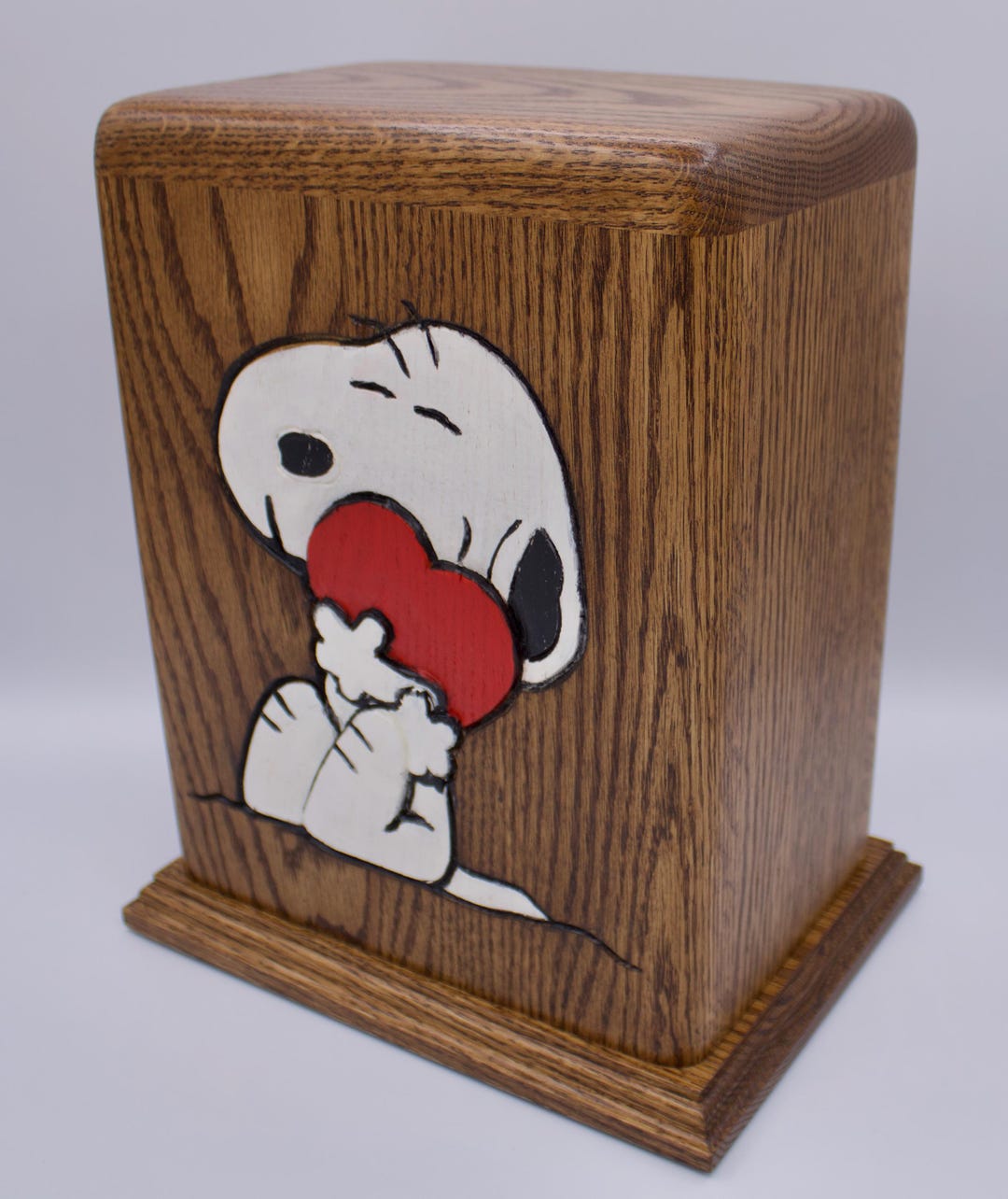 Carved Snoopy Adult Urn - Etsy