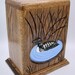 Hand-carved Painted Loon Cremation Urn - Etsy
