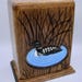 Hand-carved Painted Loon Cremation Urn - Etsy