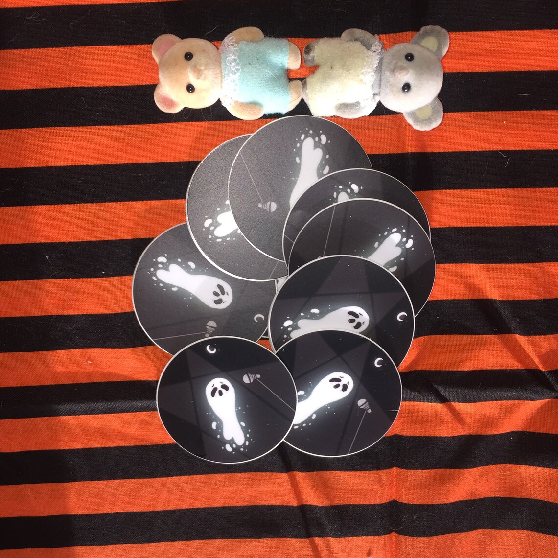 Singing Ghost Sticker 2.5x2.5 - Etsy