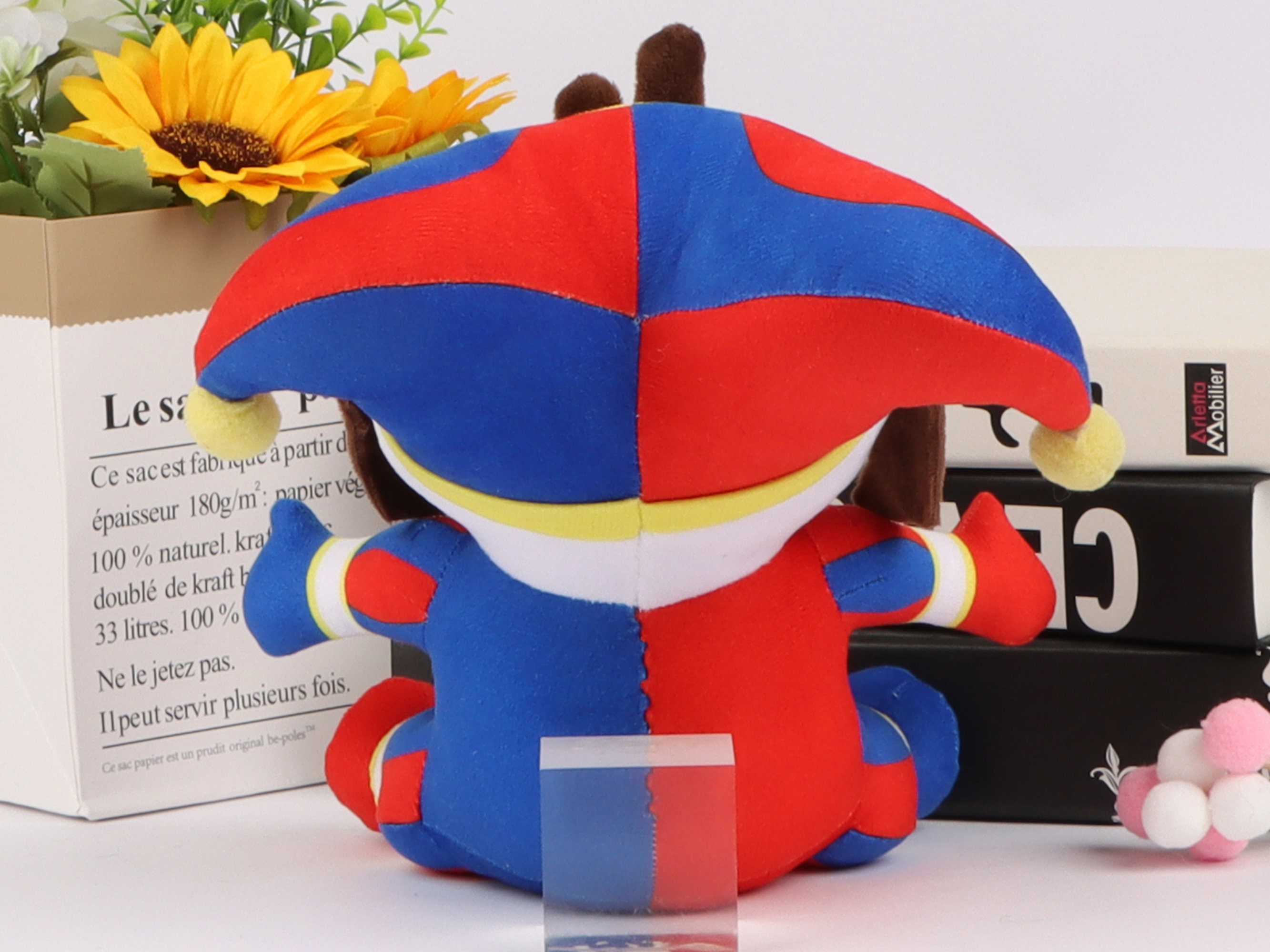 The Amazing Digital Circus, Pomni Clown, Jax, Stuffed Bunny Plush Toy ...