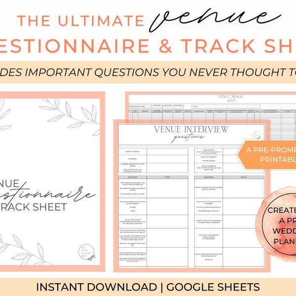 Ultimate Event Planning Template - Etsy