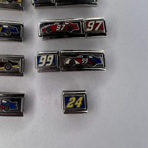 NASCAR Racing Cars Sports Vintage Italian Charms Jewelry - Jeff Gordan ...
