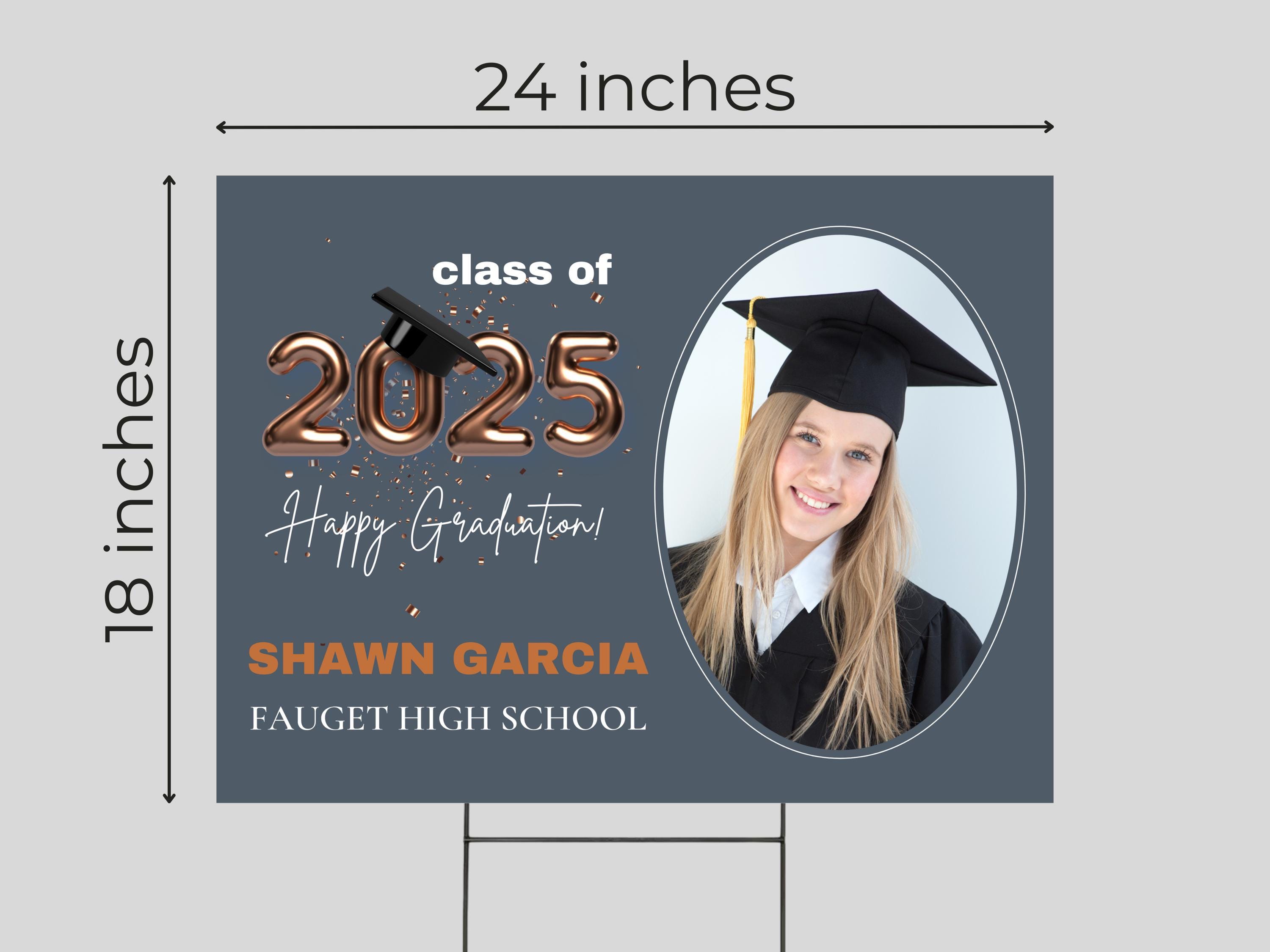 Graduation Lawn Signs, Yard Signs, Outdoor Lawn Decorations, Lawn ...