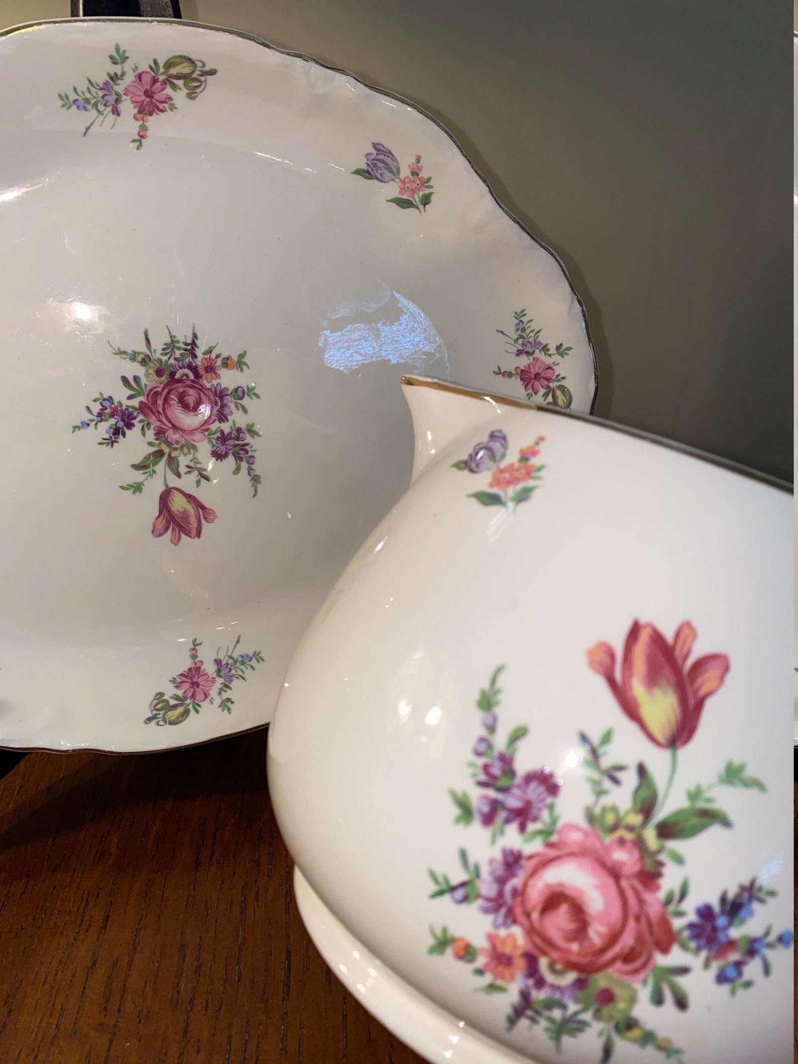 Vintage 1950's Household Institute Priscilla Pattern Pitcher and ...