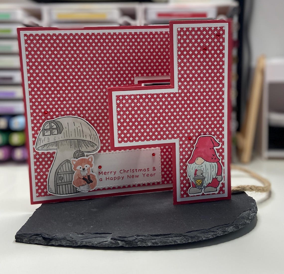 6x6 Tri Fold Card, Scanncut, Scan N Cut Digital Cutting File, Card ...