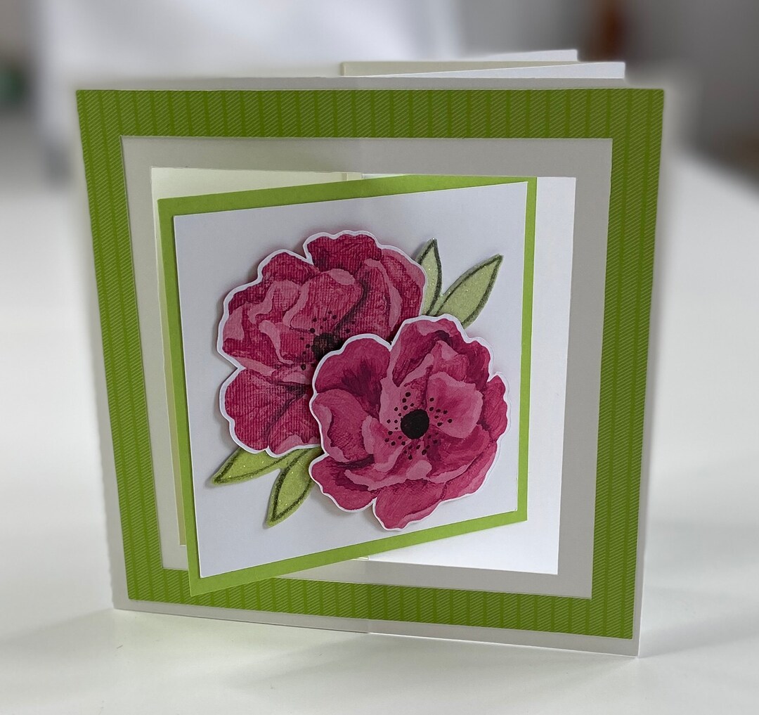 5x5 Square Swing Card Cut File, Scanncut, Scan N Cut, Cut and Scan ...