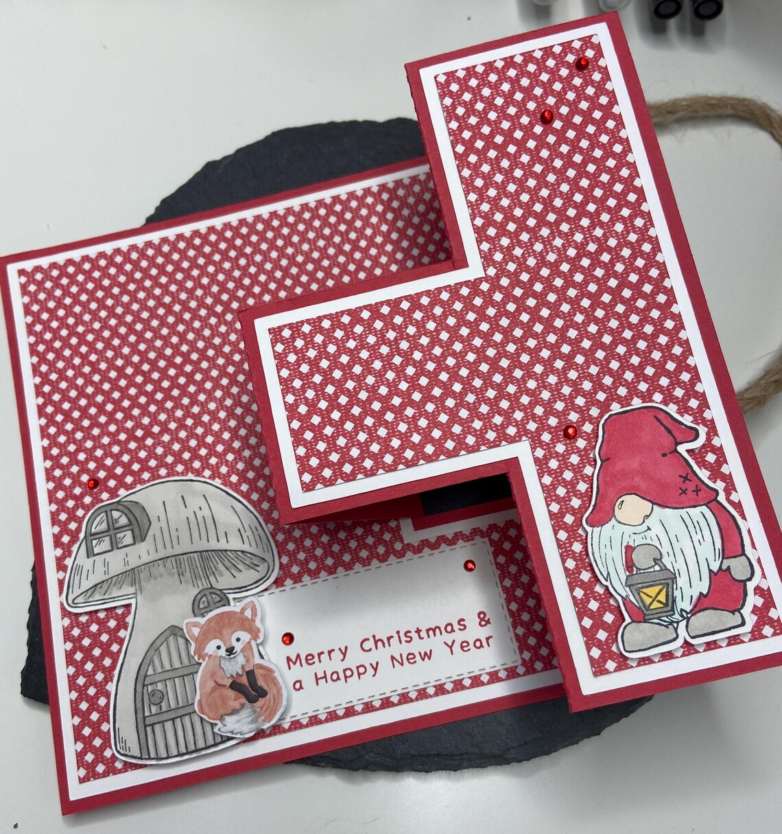 6x6 Tri Fold Card, Scanncut, Scan N Cut Digital Cutting File, Card ...