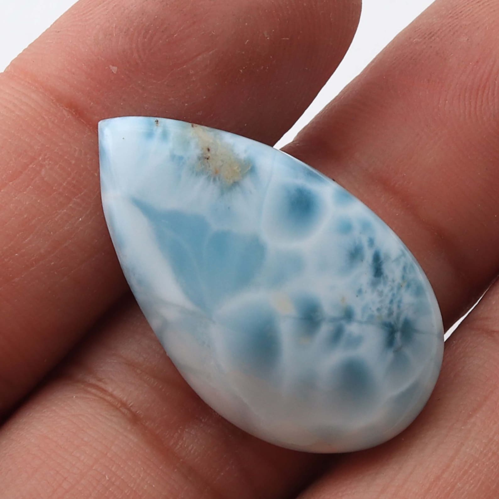 Top Grade Natural Rare Larimar Gemstone Semi Precious | Etsy