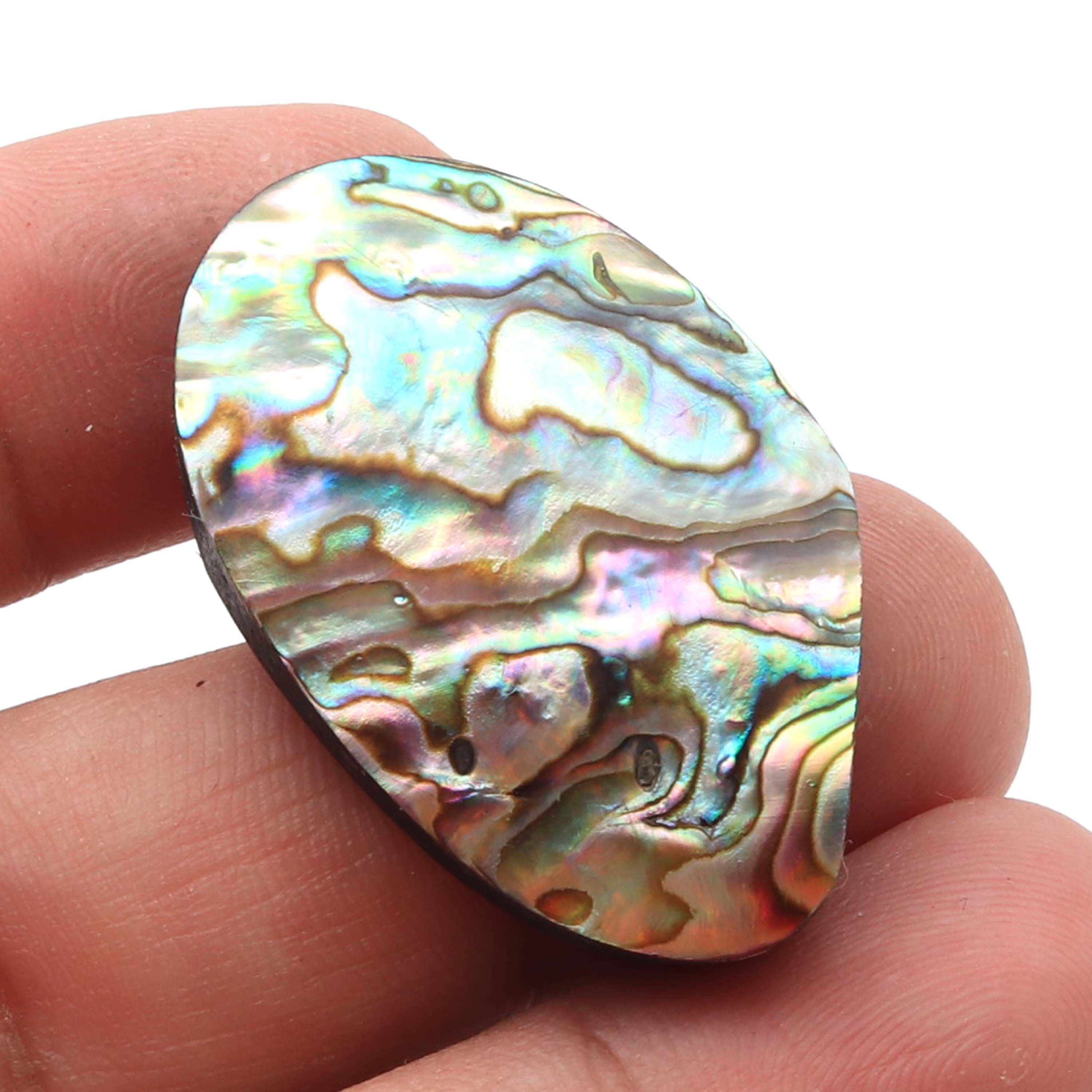 Top Grade Natural Abalone shell Gemstone Semi Precious | Etsy