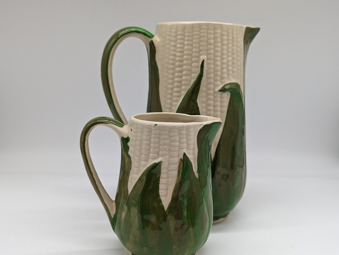 Vintage, Shawnee Pottery, Corn King, Pitcher Set, Rare, Corn Pitcher - Etsy